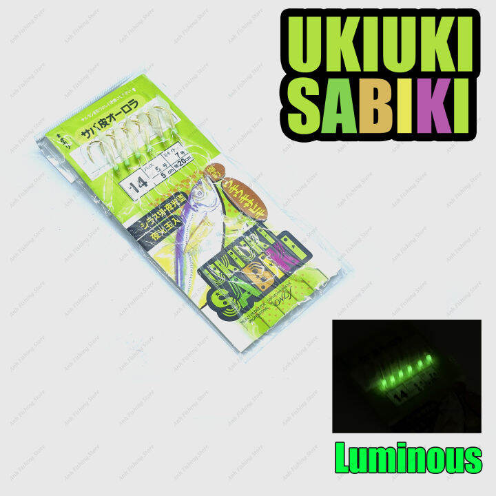 UKIUKI Sabiki Apollo Hook Apollo Lures for Live Bait Fishing Umpan ...
