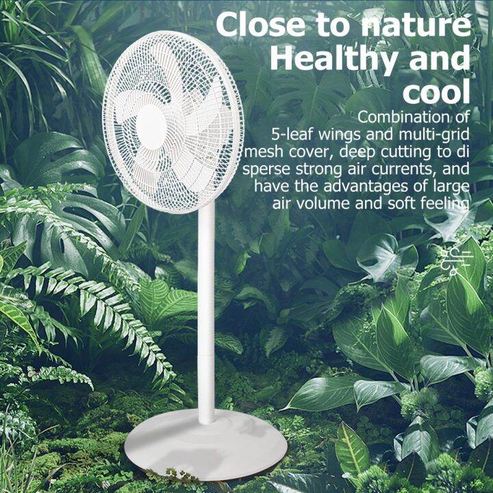 Fan electric fan 16 inches stand fan desk fan Three-speed speed ...