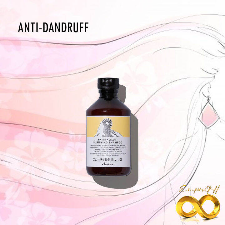 Davines NaturalTech Purifying | Anti-Dandruff Shampoo | Dandruff Control | Antidandruff ...