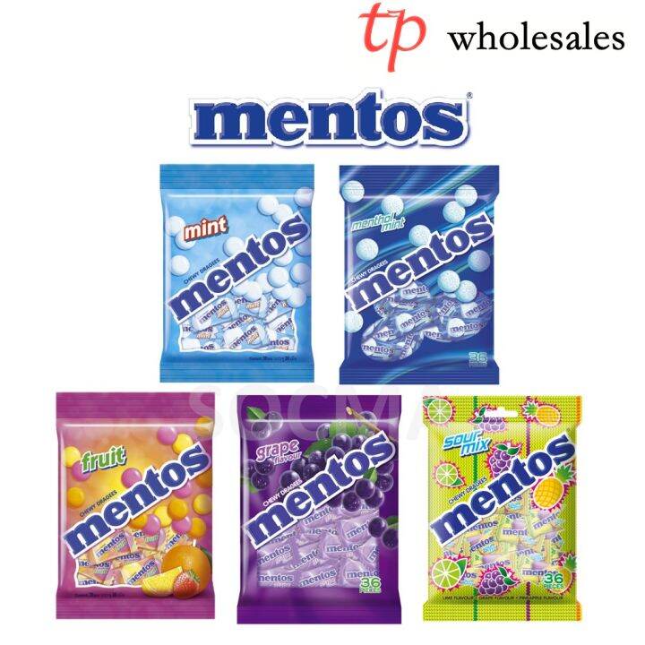 MENTOS POUCH PACK 36'S | Lazada