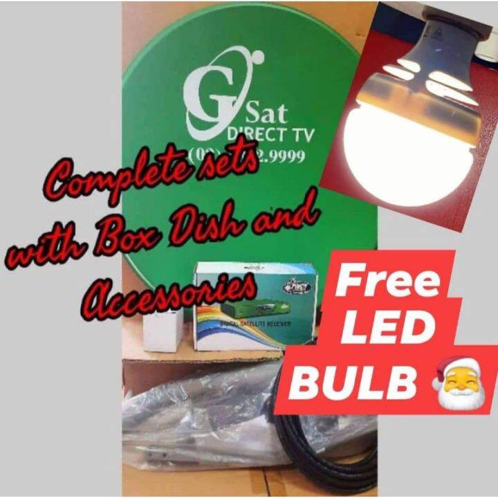 ☼Gsat Pinoy Complete Sets w1mos.load free plan 99 with Dish and ...