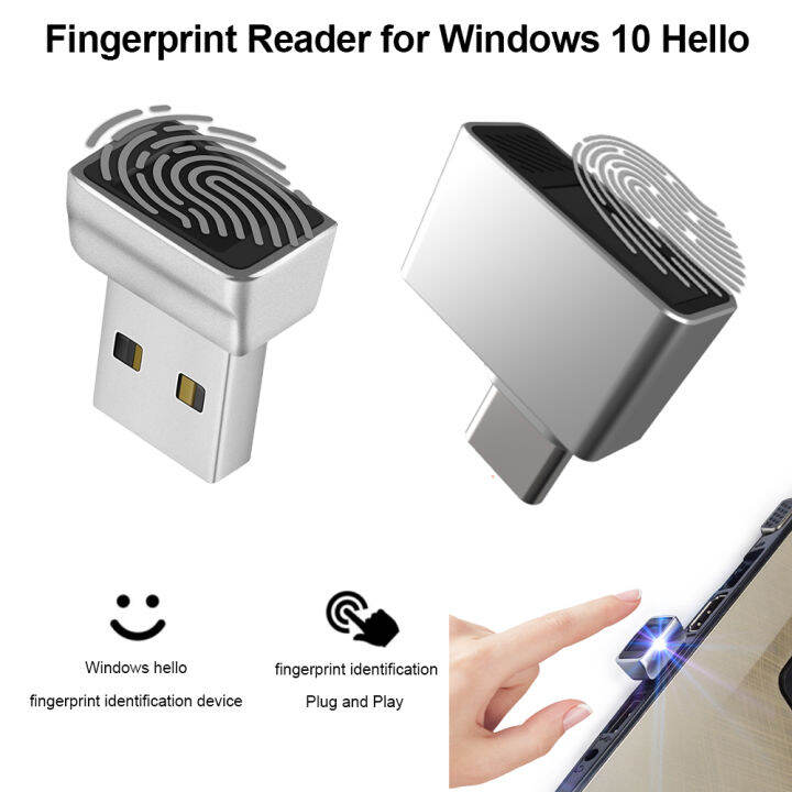 2022 NEW Type C/USB Fingerprint Reader Module for Windows 10 Hello ...