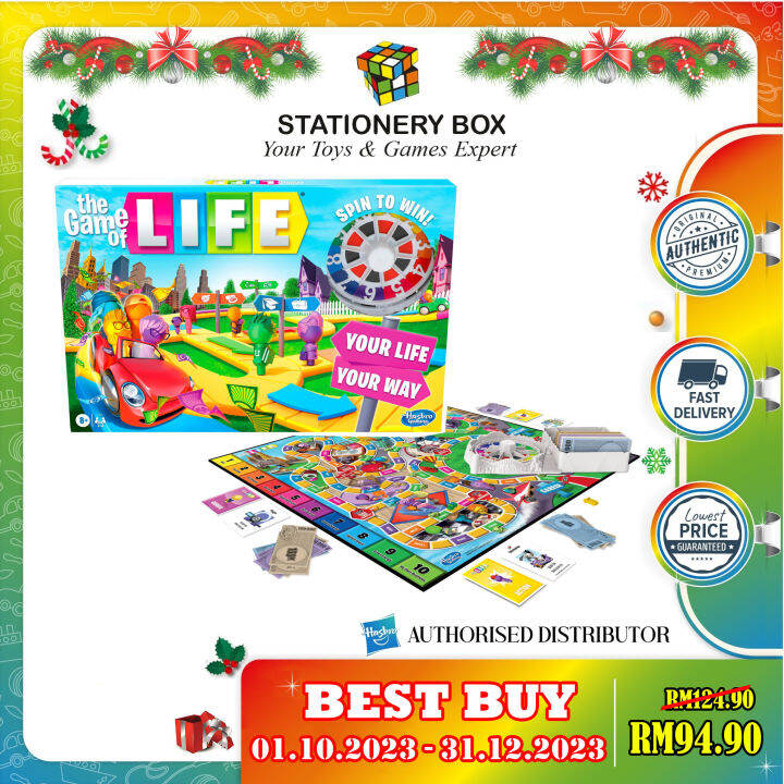 ORIGINAL - Hasbro Game Of Life Classic Board Game English version for ...
