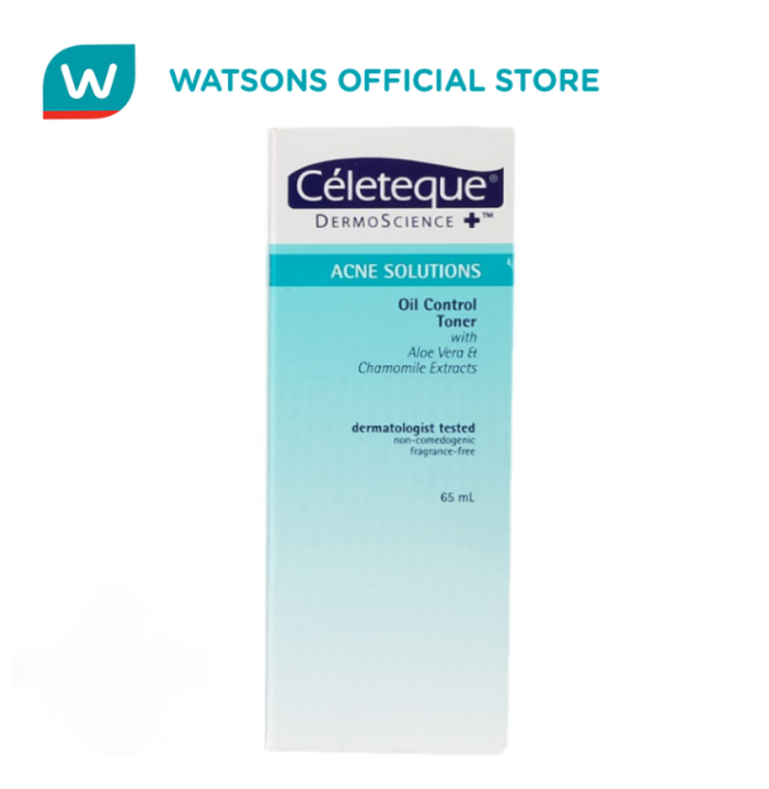 CELETEQUE Dermo Science Acne Solution Oil Control Toner 65ml | Lazada PH