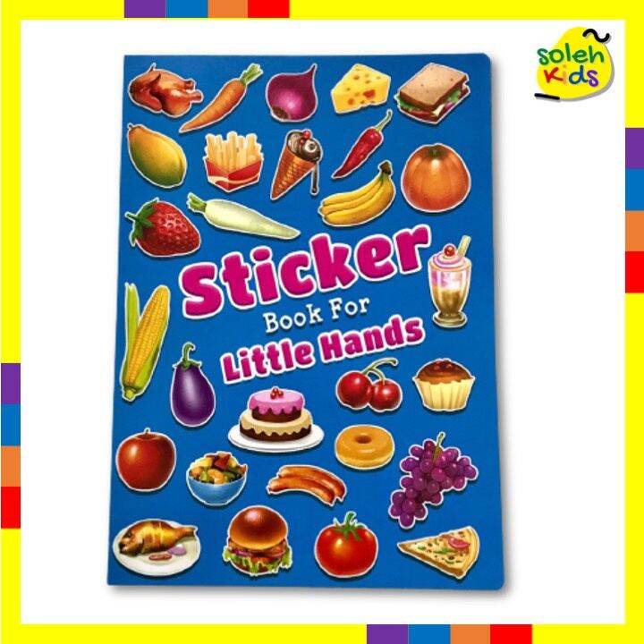 Sticker Book for Little Hands Things Animals Fruits Vegetables Food ...