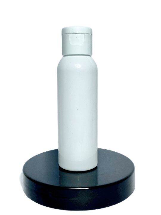 50pcs CPC PETE FLIP TOP Coskin 60ml White Thick Plastic Empty Bottle w ...