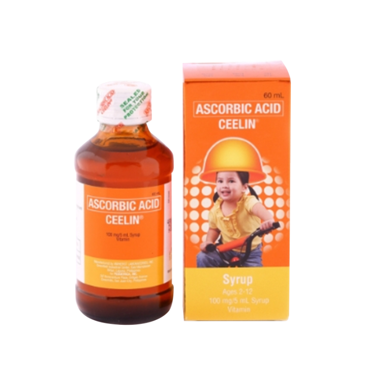 Ceelin Ascorbic Acid Syrup 60 ml | Lazada PH