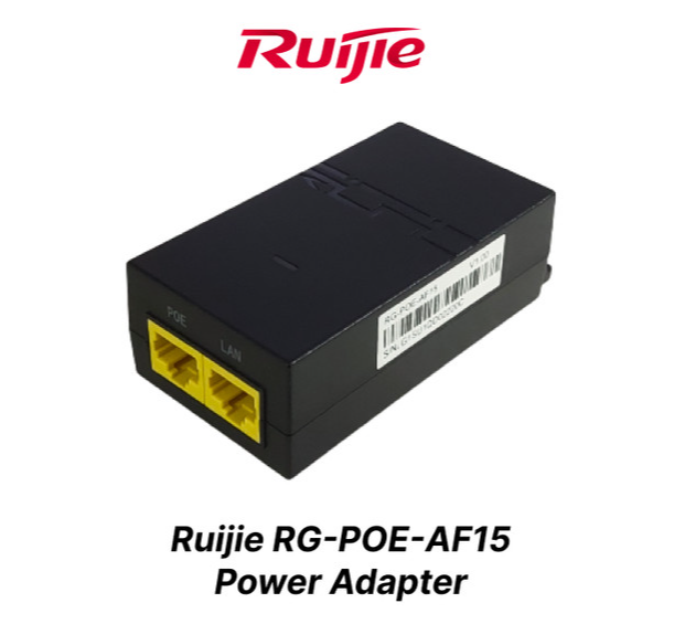 Ruijie RG-POE-AF15 Poe Adapter Gigabit RG AF 15 Adaptor POE Ruiji Rujie ...