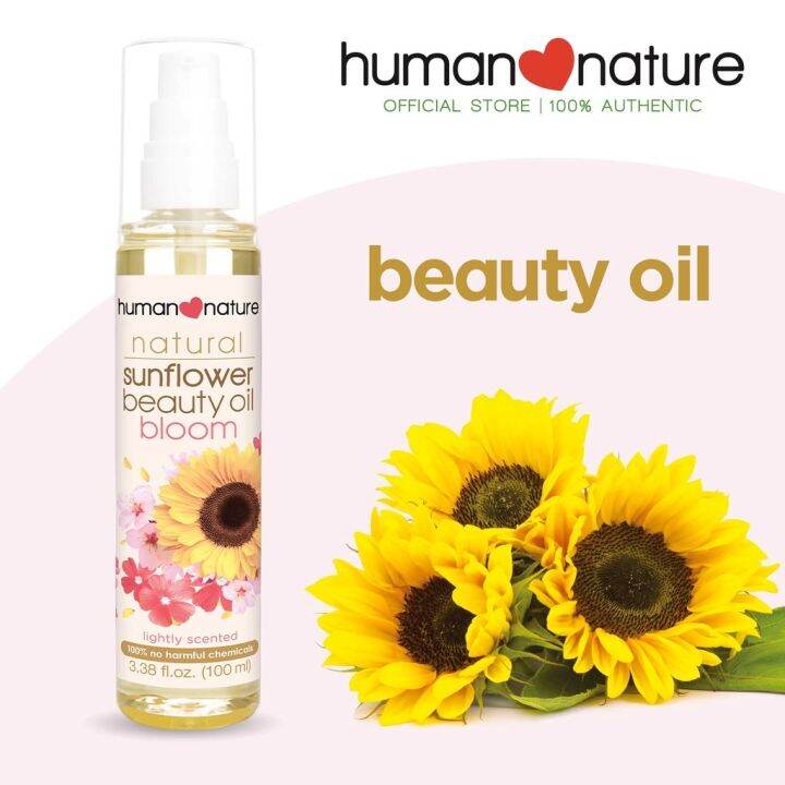 [Hot sales] Human Nature Sunflower Beauty Oil BLOOM 25 Miracles from ...