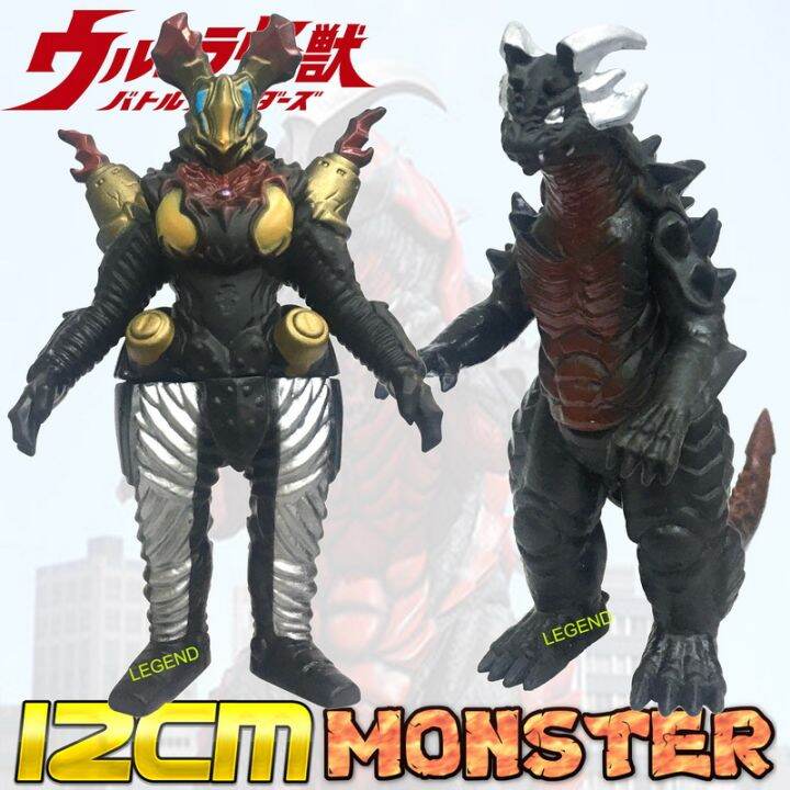 Super Hero Ultraman Monster Hellberus Pedanium Zetton Figure Soft PVC ...