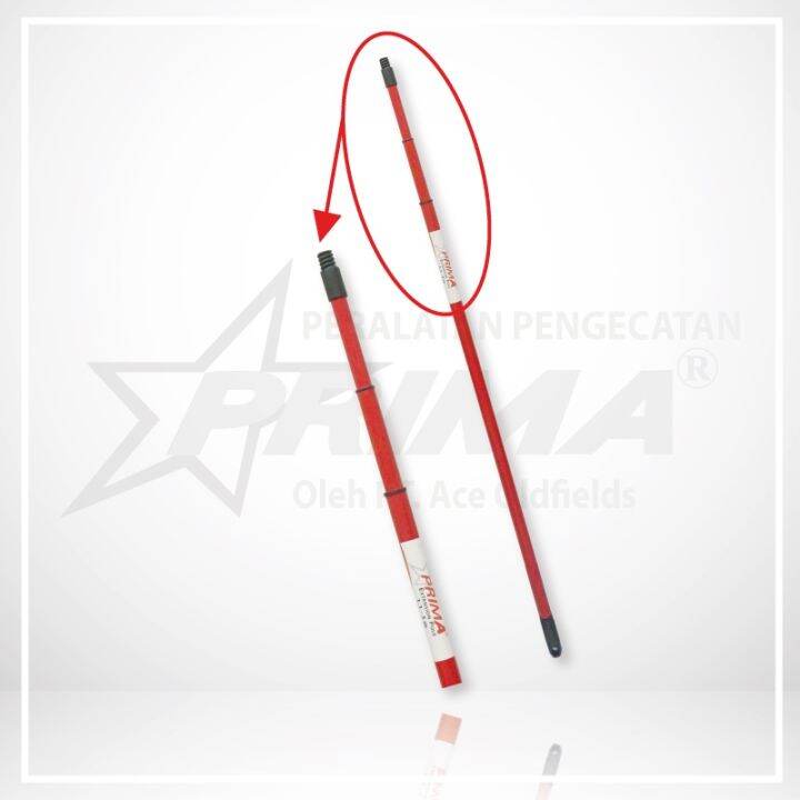 Tongkat Penyambung Berulir Roll Cat Merk PRIMA ( Bahan : Besi ) / Metal ...