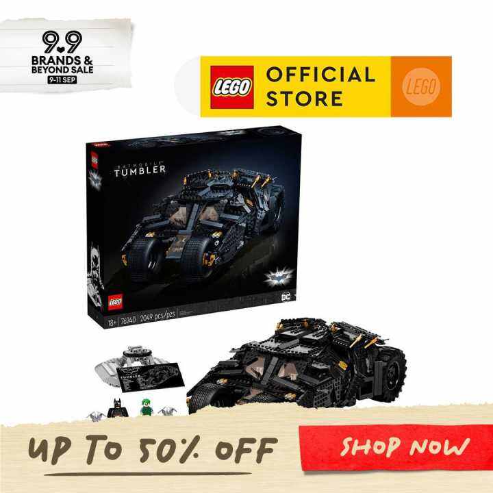 LEGO® Super Heroes 76240 Batmobile™ Tumbler, Age 18+, Building Blocks ...
