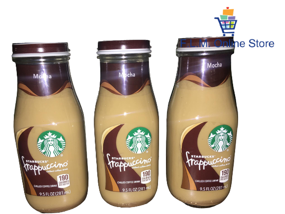 STARBUCKS Frappuccino Chilled Coffee Drink (281 ml 3 bottles) | Lazada PH