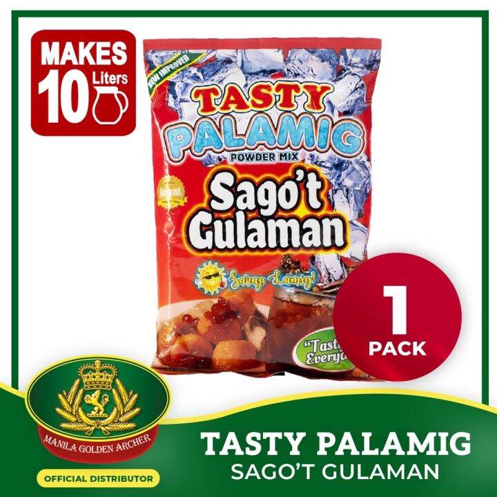 Tasty Palamig Powder (Sago't Gulaman) juice drinks snacks food Mix ...