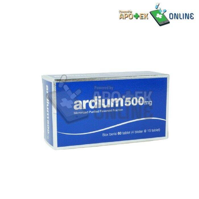 ARDIUM 500MG 1 BLISTER 15 TABLET | Lazada Indonesia