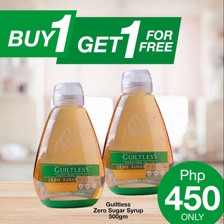 Guiltless Syrup - Buy 1 Get 1 | Lazada PH