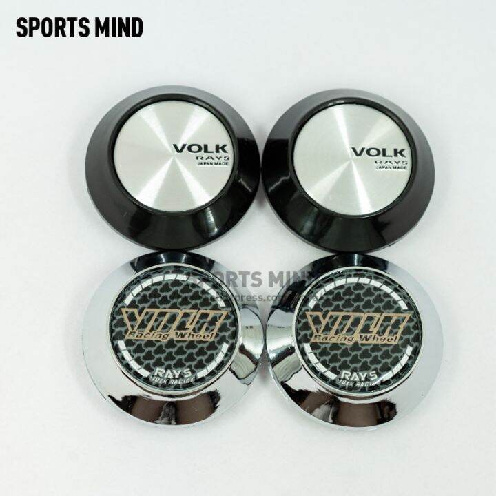 4PCS/Lot 68MM Car Wheel Center Hub Caps For VOLK RAYS JAPAN VOLK RACING ...