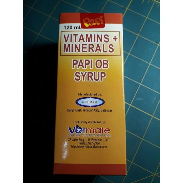 PAPI OB SYRUP VITAMINS MINERAL FOR PREGNANT DOGS | Lazada PH