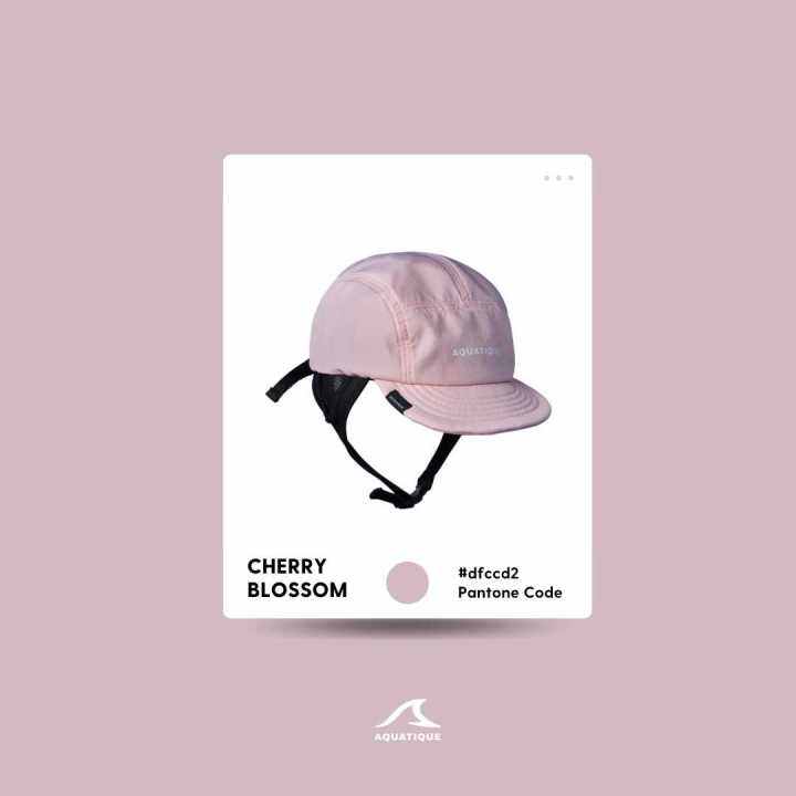 AQUATIQUE - CAP - CHERRY BLOSSOM - หมวกดำน้ำ หมวกเซิร์ฟ หมวกแก๊บ เดินป่า แคมป์ปิ้ง กันแดด กัน ...