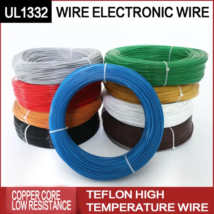 UL1332-26AWG Teflon high temperature wire Fluoroplastic insulated wire Low resistance wire ...