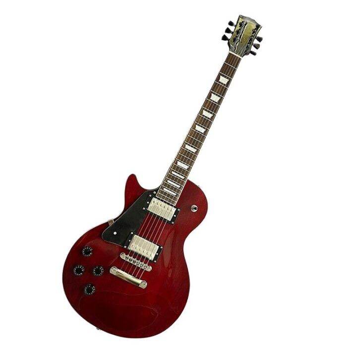 Left Handed Gibson Les Paul Custom Electric Guitar Lefty Brown Red Body Rosewood Fretboard