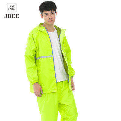 JBEE F0984 outdoor raincoat rain pants suit men and women split ...