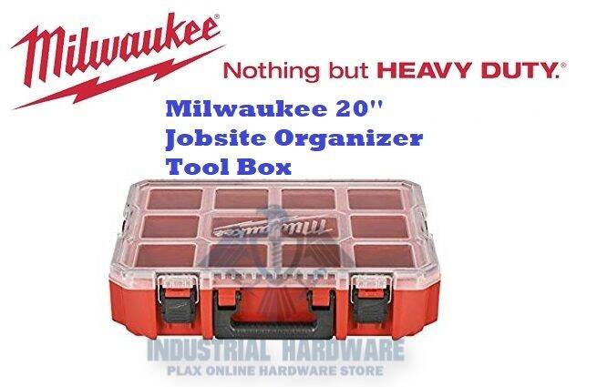 Milwaukee 20'' Jobsite Organizer Tool Box 48-22-8030 | Lazada