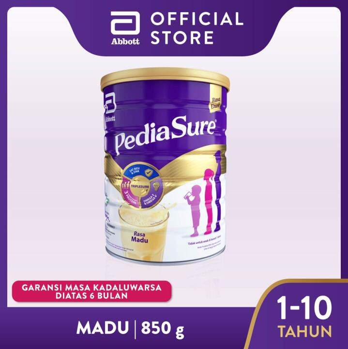 Pediasure Madu 850 g (1-10 tahun) Susu Formula Nutrisi Dukung Lengkapi Pertumbuhan Anak - Kids ...