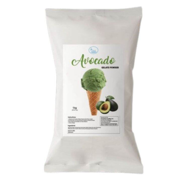 TOP CREAMERY AVOCADO GELATO POWDER 1KG | Lazada PH