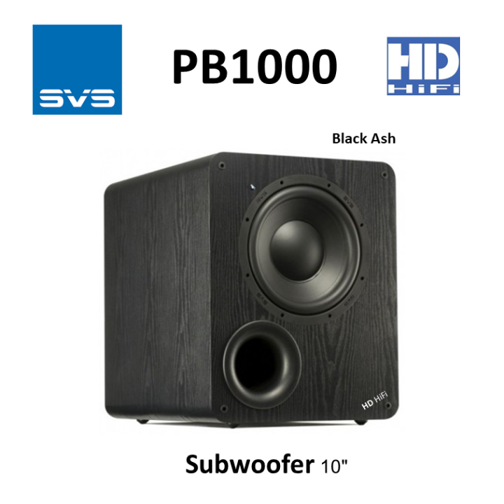 SVS PB1000 Subwoofer Black Ash | Lazada.co.th