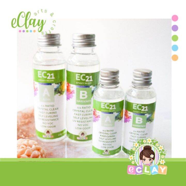 EC21 TRIAL PREMIUM EPOXY RESIN CRYSTAL CLEAR 100ml/200ml 1:1 RATIO | Lazada PH