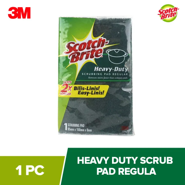3M Scotch-Brite Tough Clean Scrub Pad Regular 1pc | Lazada PH