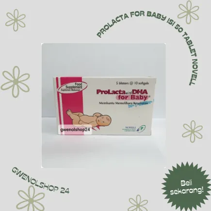 PROLACTA FOR BABY ISI 50 TABLET NOVELL | Lazada Indonesia