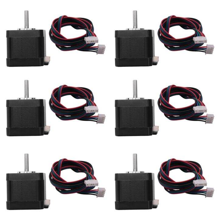 3D Printer Motors, Nema 17 Stepper Motor,40Mm High Torque Bipolar Dc ...