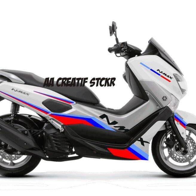 cuting stiker yamaha nmax minimalis livery bmw | Lazada Indonesia