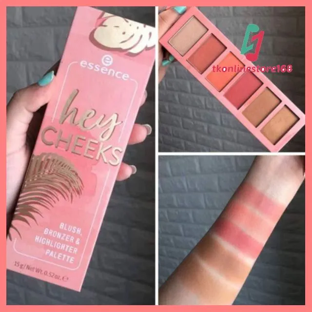 จัดส่งฟรี MULTYRECOMMEND💗💗 Essence Hey Cheeks Palette พาเลทสุดคุ้ม มี ...