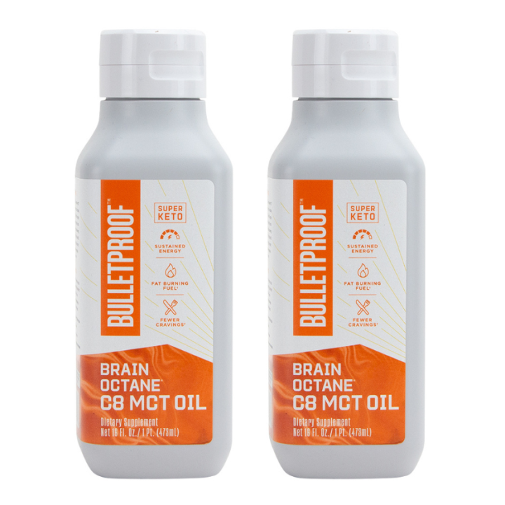 Bulletproof Brain Octane Oil C8 MCT Oil, 16 oz (2-pack) | Lazada PH