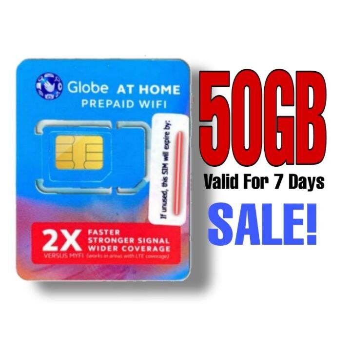 HOT (COD) ljorjs9335889 ♾️SUPER SALE♾️ GLOBE AT HOME PREPAID WIFI SIM ...