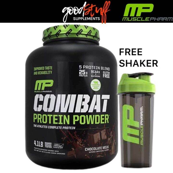 Old Model MP Combat Protein Powder Chocolate Milk Free Shaker ...