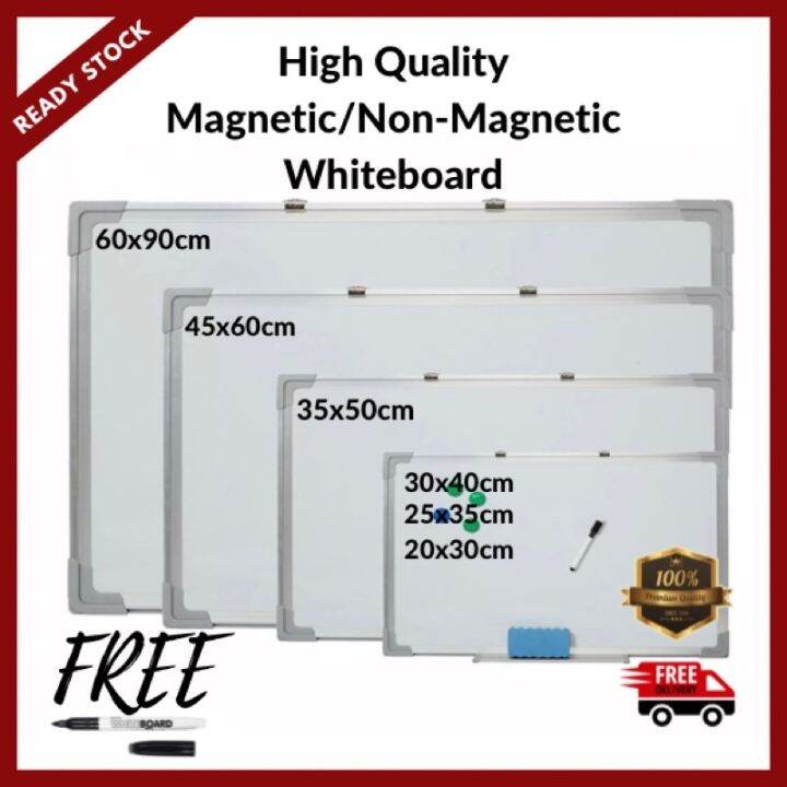 🔥READY STOCK🔥Aluminium Frame White Board Whiteboard / Whiteboard ...