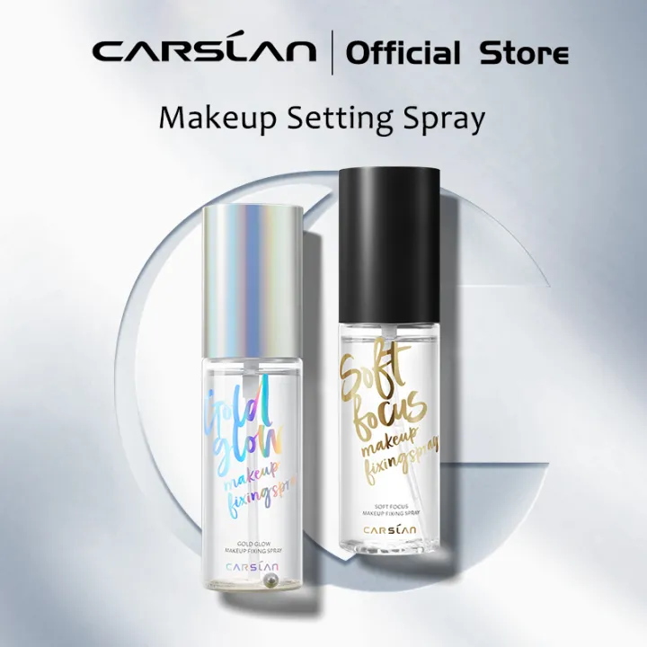 Carslan Makeup Setting Spray Dewy Finish Long-Lasting Stay Matte All ...