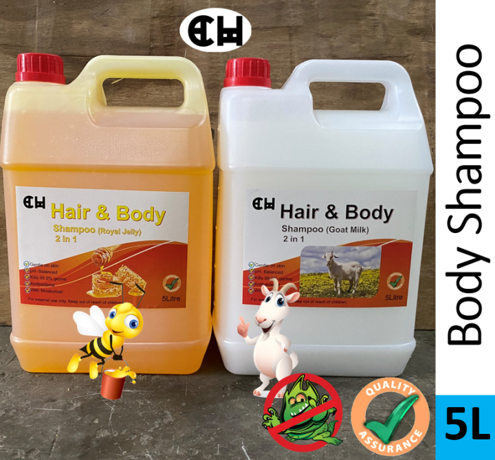 Hair & Body Shampoo [5L] Syampoo Mandi (Ready Stock) | Lazada
