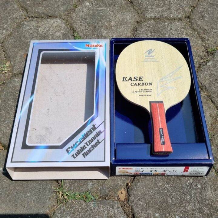 nittaku ease carbon bat bet ping pong | Lazada Indonesia