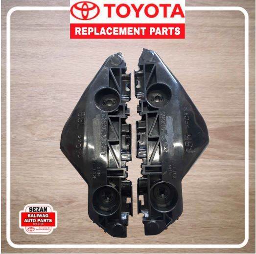 NIKKO JAPAN FRONT BUMPER SUPPORT SET TOYOTA VIOS 2007-2014 52535-0D061 ...