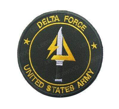 Delta Force PATCH US Army Special Force Counter Terrorism Hostage Rescue PVC Patch BADGE ...