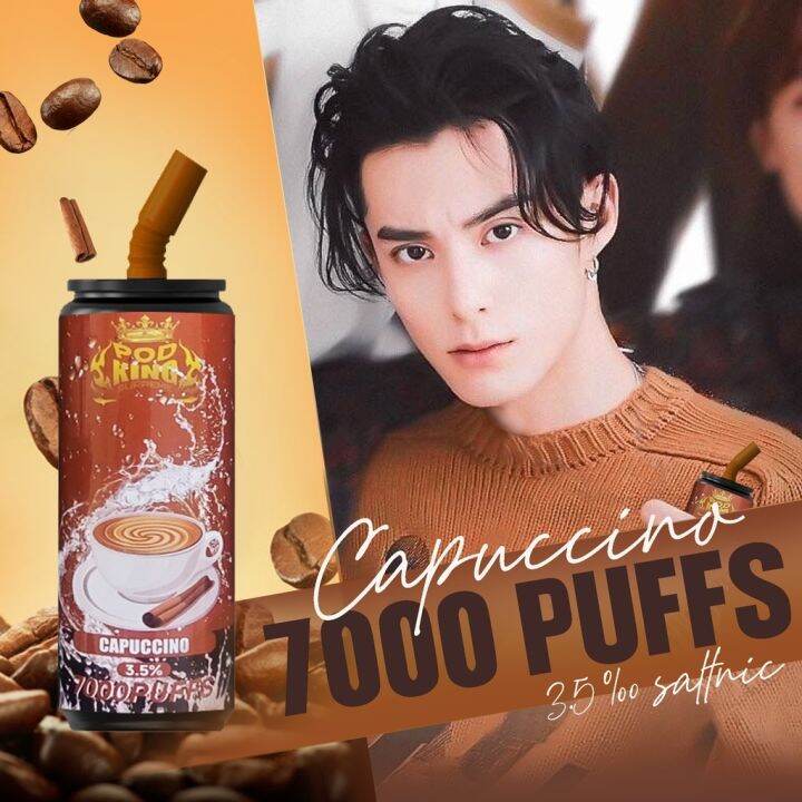 POD KING SUPREME 7000 PUFFS RECHARGEABLE DISPOSABLE PODS MODS DEVICE ...