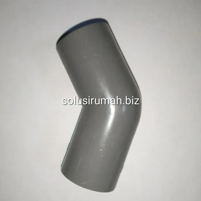 Knee 45 Derajat 3/4 Elbow 3-4 Keni 3per4 Knie L Pipa Super 45d Aw Pvc | Lazada Indonesia