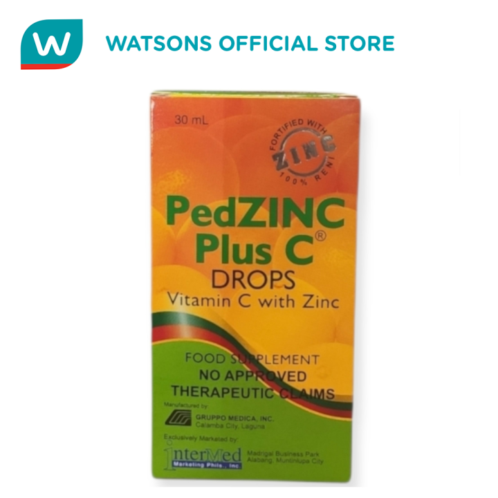 PEDZINC Plus C Drops 30mL | Lazada PH