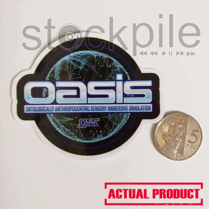OASIS BAND ROCK N ROLL VINYL STICKERS | Lazada PH
