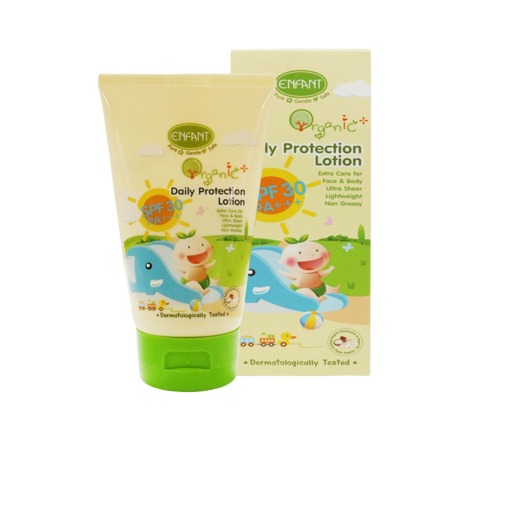Enfant Organic Plus Daily Protection Lotion โลชั่นกันแดด SPF 30 PA ...